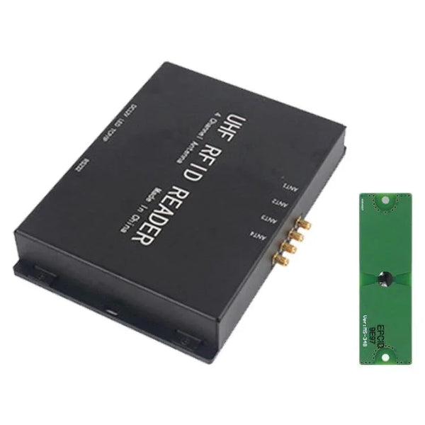 4-Channel UHF RFID Reader Writer, MODBUS Passive Temperature Sensor Re ...